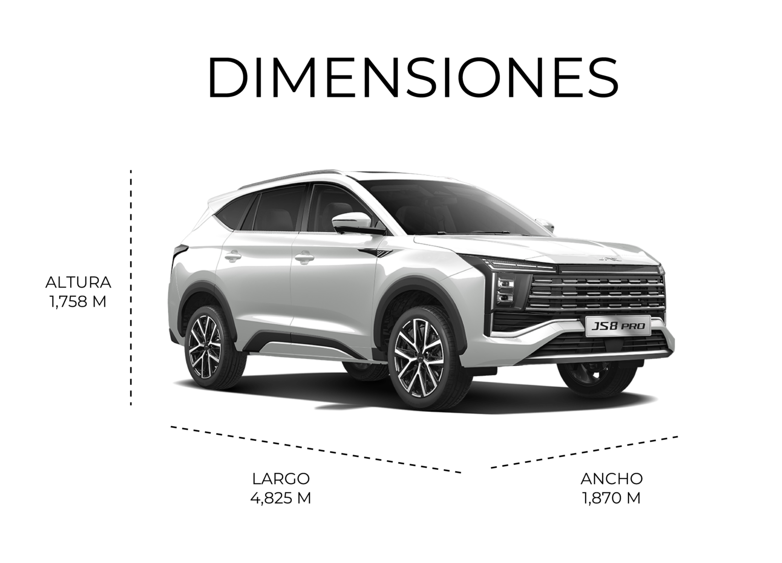 Modelo JS8 PRO - JAC Costa Rica | Grand Motors